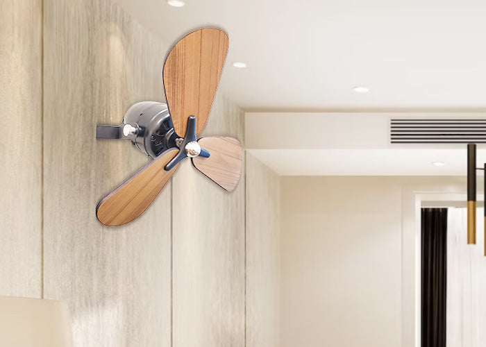 Premium Wooden Wall Fan – Minio Bombay by The Fan Studio
