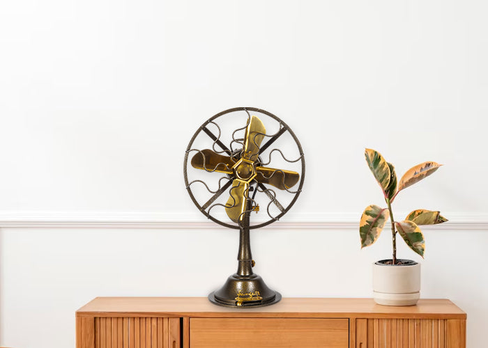 Luxury Antique Table Fans for Timeless Interiors